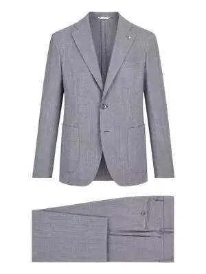 MANUEL RITZ Single-breasted Suit - Grey