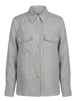 TWP Western Yoke Shirt - Grey