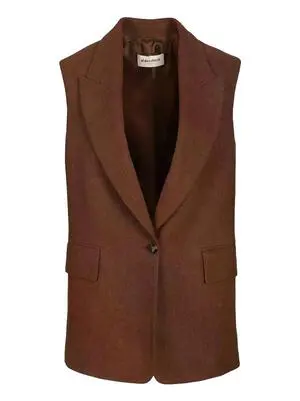 AL DUCA D’AOSTA 1902 Single-breasted Waistcoat - Brown