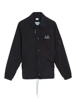 C.P. COMPANY Chrome-r Logo Embroidered Jacket - Blue