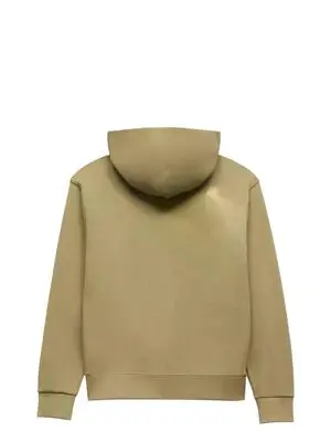 Kenzo Logo Embroidered Zip-up Hoodie - Green