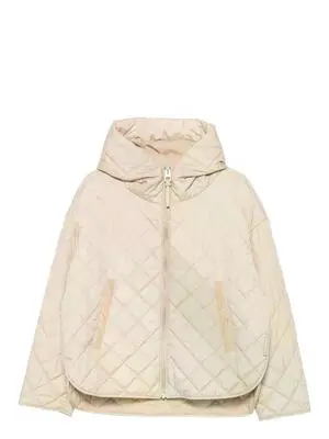 Marc O'polo Quilted Hooded Jacket - Neutrals