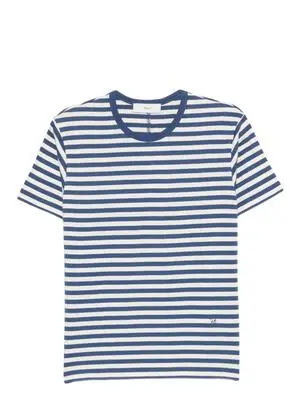 DUNST Dunst Striped Cotton T-Shirt