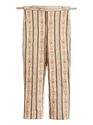 BODE BODE Printed Straight-Leg Trousers