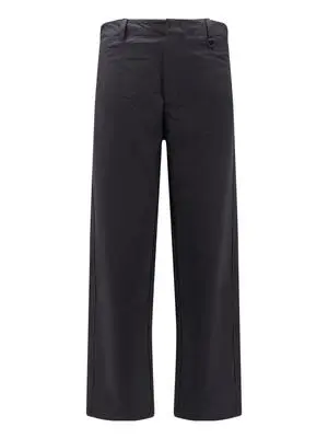 Herno Zip Closure Pants - Black