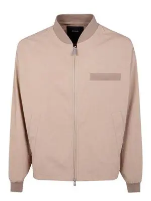 HERNO Herno Perforated Panel Zip-Up Jacket