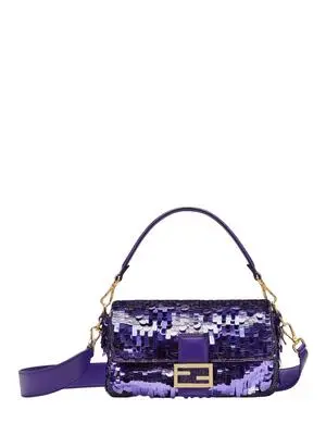FENDI Fendi Medium Sequined Baguette Bag