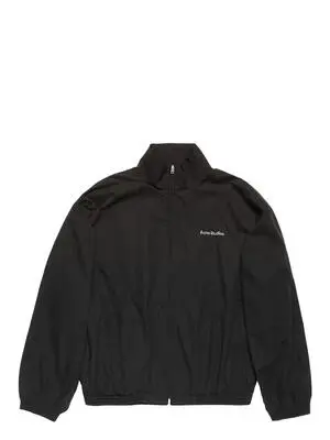 Acne Studios Acne Studios Logo Zip-Up Jacket Black