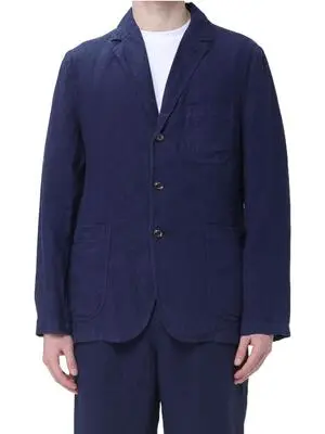 Aspesi Notch Lapel Blazer - Blue