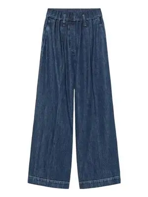 FORTE_FORTE Forte Forte Wide-Leg Denim Trousers
