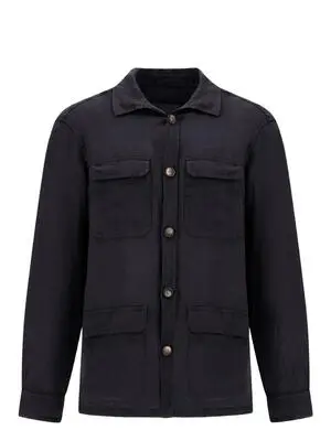 Herno Shirt Jacket - Black