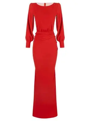 Elisabetta Franchi Maxi Dress - Red