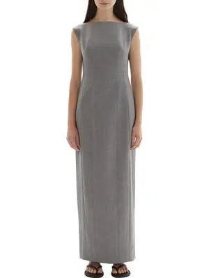 JOAEN Kelli Wool Maxi Dress - Grey