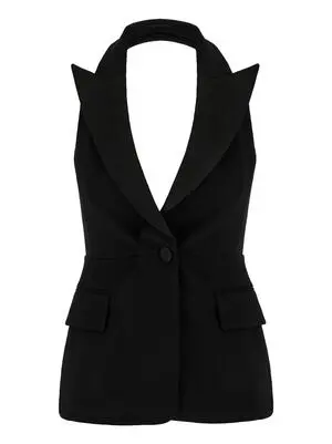 Max Mara Sleeveless Blazer - Multicolor