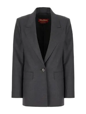 Max Mara Single-breasted Blazer - Multicolor