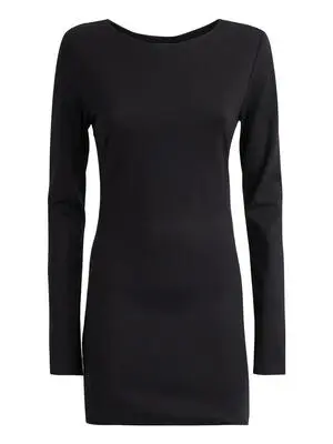 ROTATE BY BIRGER CHRISTENSEN Black Long Sleeve Cut Out Dress - Multicolor