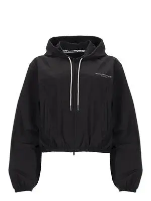 ALEXANDER WANG Alexander Wang Hooded Jacket With Logo