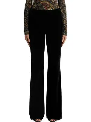 Etro Velvet Trousers - Black