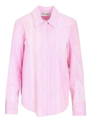 AL DUCA D’AOSTA 1902 Vertical Stripe Shirt - Pink