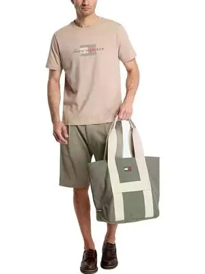 Tommy Hilfiger Logo-print T-shirt - Neutrals
