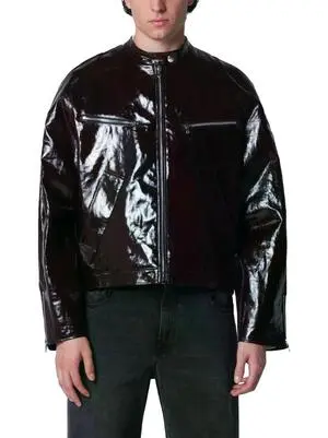 Séfr Ristretto Racer Laminated Jacket - Brown