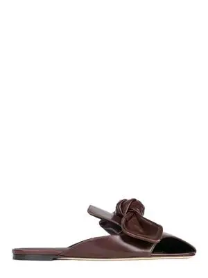 A.W.A.K.E. Mode Open-toe Mules - Brown