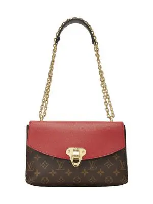 LOUIS VUITTON Monogram Canvas Saint Placide Shoulder Bag - Red