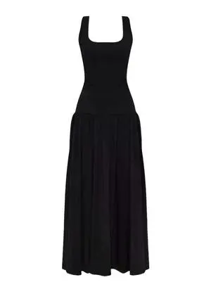 BY MALENE BIRGER Marcielle Gathered Maxi Dress - Black