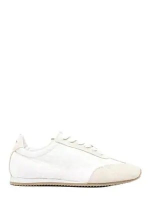 TOTEME Flex Panelled Lace-up Sneakers - Neutrals