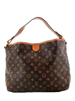 LOUIS VUITTON Monogram Canvas Pm Hobo Bag - Brown