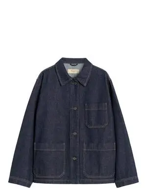 Max Mara Denim Shirt Jacket - Navy Blue