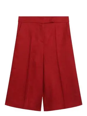 MAX MARA Max Mara High-Waisted Wide-Leg Shorts
