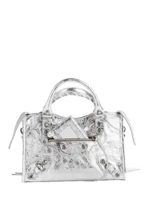 Balenciaga Le City Bag Mini - Silver