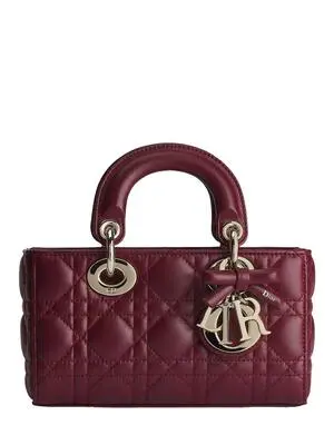 Dior Mini Lady D-joy Bag - Hermitage Red
