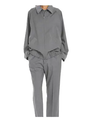 Barena Venezia Long-sleeved Zip-up Jacket - Gray
