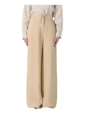 Max Mara Wide-leg Drawstring Trousers - Nude