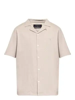 ALLSAINTS Hudson Short-sleeve Shirt - Nude