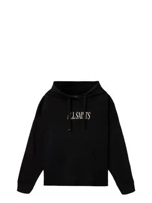 ALLSAINTS Oversized Graphic Hoodie - Black
