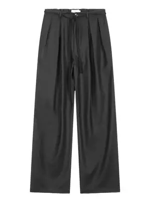 Barena Venezia Pleated Trousers With Belt Loops And Patch Pockets - Grey