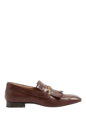 Valentino Garavani Vlogo Signature Slip-on Loafers - Brown