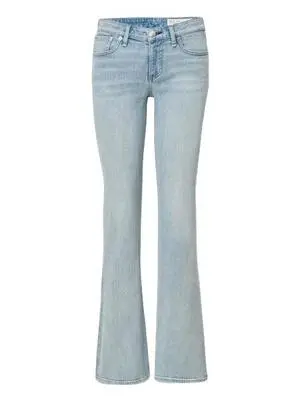 Rag & Bone Rag & Bone Mid-Rise Flared Jeans No