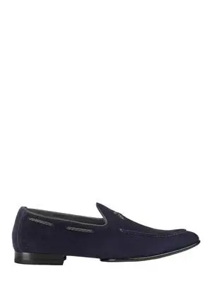 DOUCAL'S Doucal's Suede Slip-On Loafers