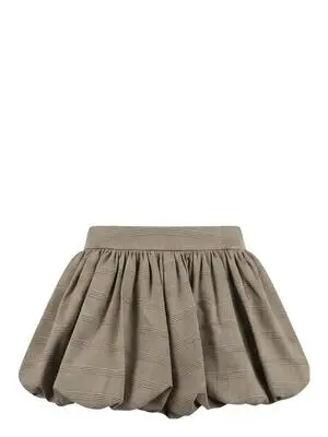 THE FRANKIE SHOP Alina Bubble-hem Shorts - Multicolor