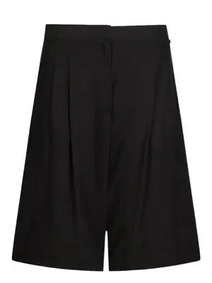 Liu Jo Tailored Bermuda Shorts With Dart Detailing - Black