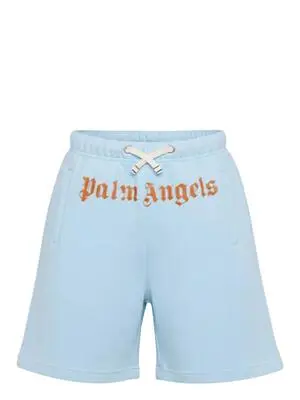PALM ANGELS Palm Angels Track Shorts With Drawstring