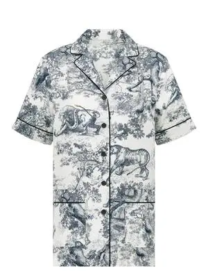 Dior Chez Moi Short-sleeved Shirt - Gray