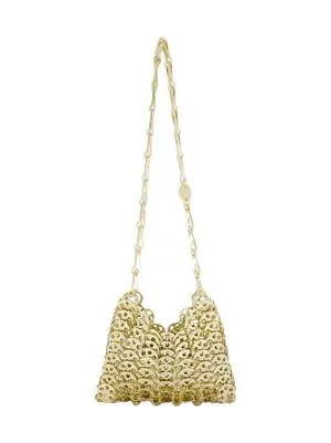 Rabanne Rabanne 1969 Iconic Nano Shoulder Bag Gold