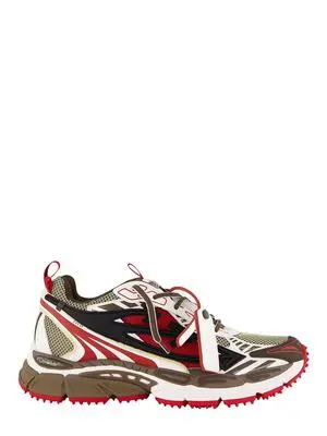 Off-White Be Right Back" Sneakers - Red