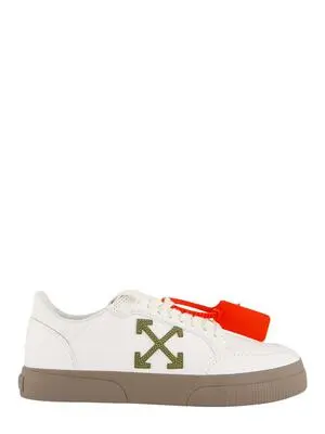 Off-White Off-White Vulcanized Low Leather Sneakers Multicolour