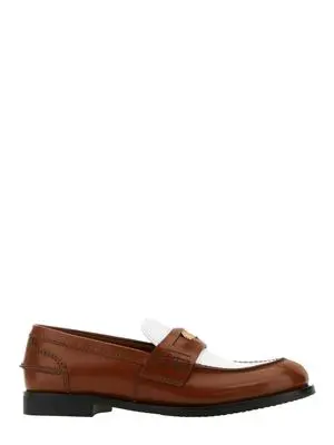 Miu Miu Two-tone Leather Loafers - Multicolor